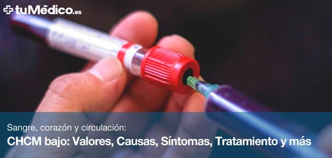 CHCM bajo: Valores, Causas, Síntomas, Tratamiento y más